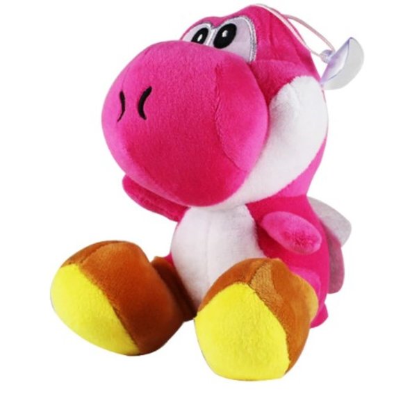 Accessories | Yoshi Hot Pink Plush 6 Inch Suction Cup Character Plush ...